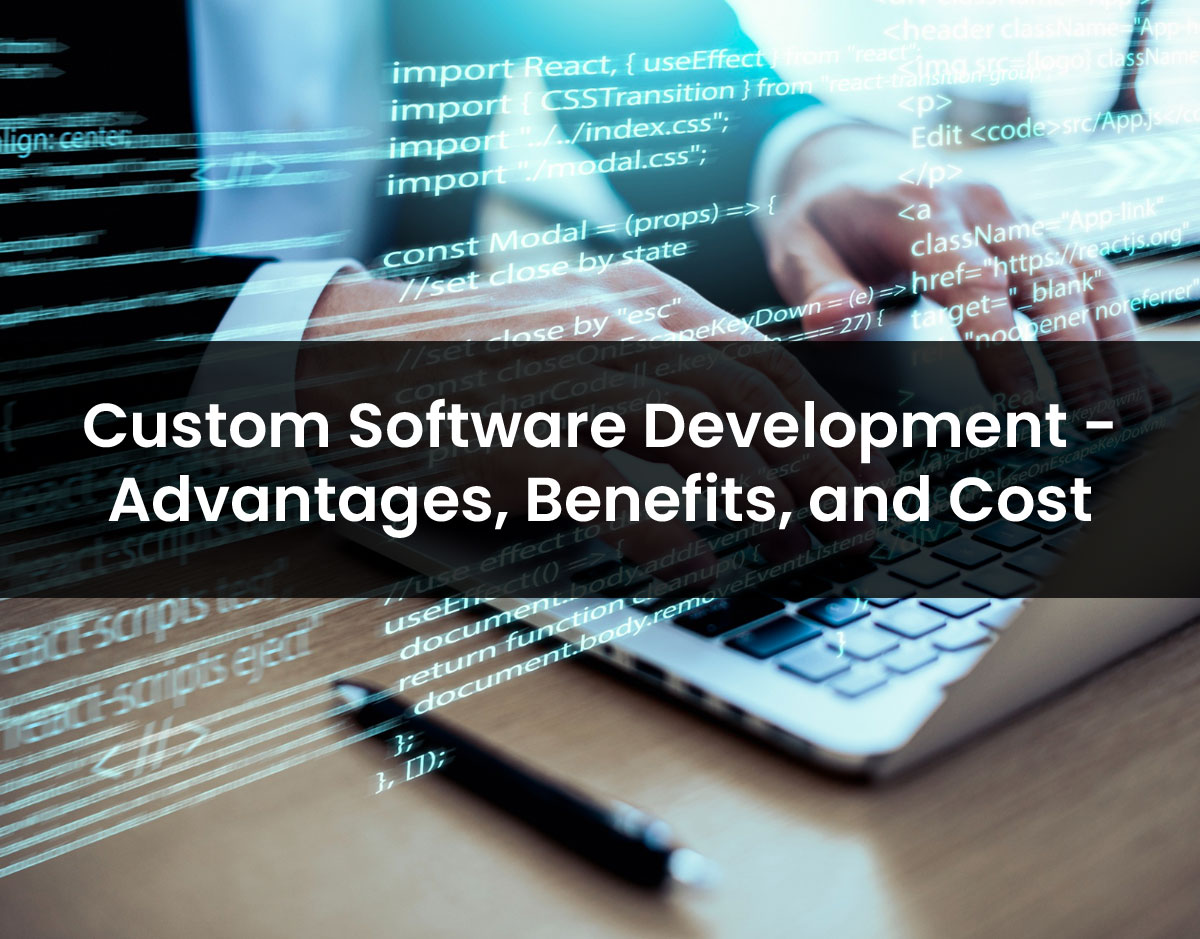 Custom Software Development - Advantages, Benefits, and Cost